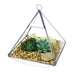 Contemporary Geometric Pyramid Terrarium Kit in Copper and Glass – The ...